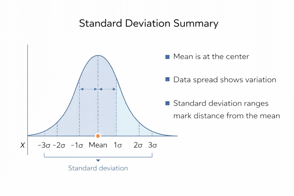 How To Read A Standard Deviation Graph