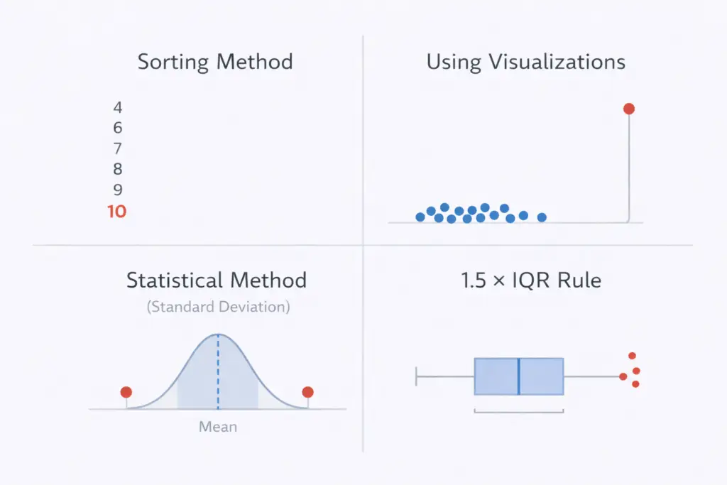 How To Find Outliers In A Data Set 4 Methods (Step By Step)