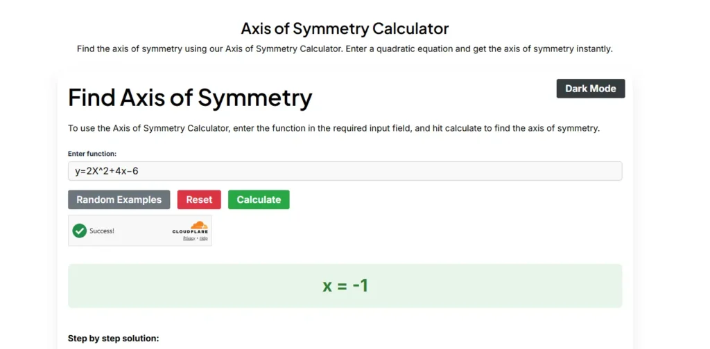 What Is The Axis Of Symmetry? Definition And Examples