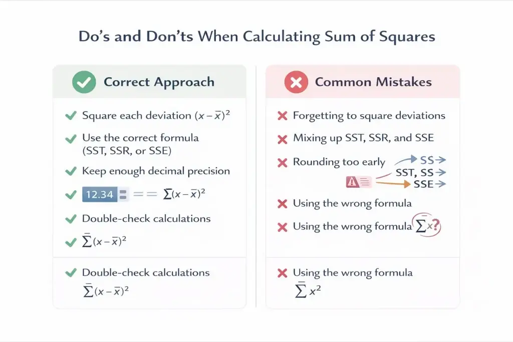 Sum Of Squares Explained: Formula, Calculation, And Examples